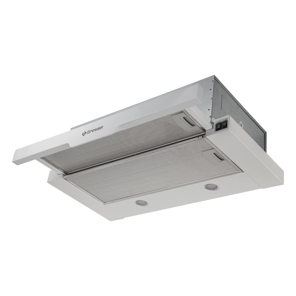 Встраиваемая вытяжка Gressel 60 см (телескопическая) LED подсветка, 2 ...