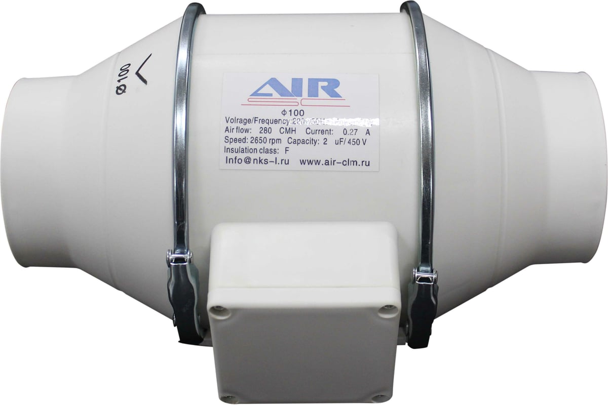Канальный вентилятор AIR-SC пластиковый HF-100 4687202295289 - выгодная ...