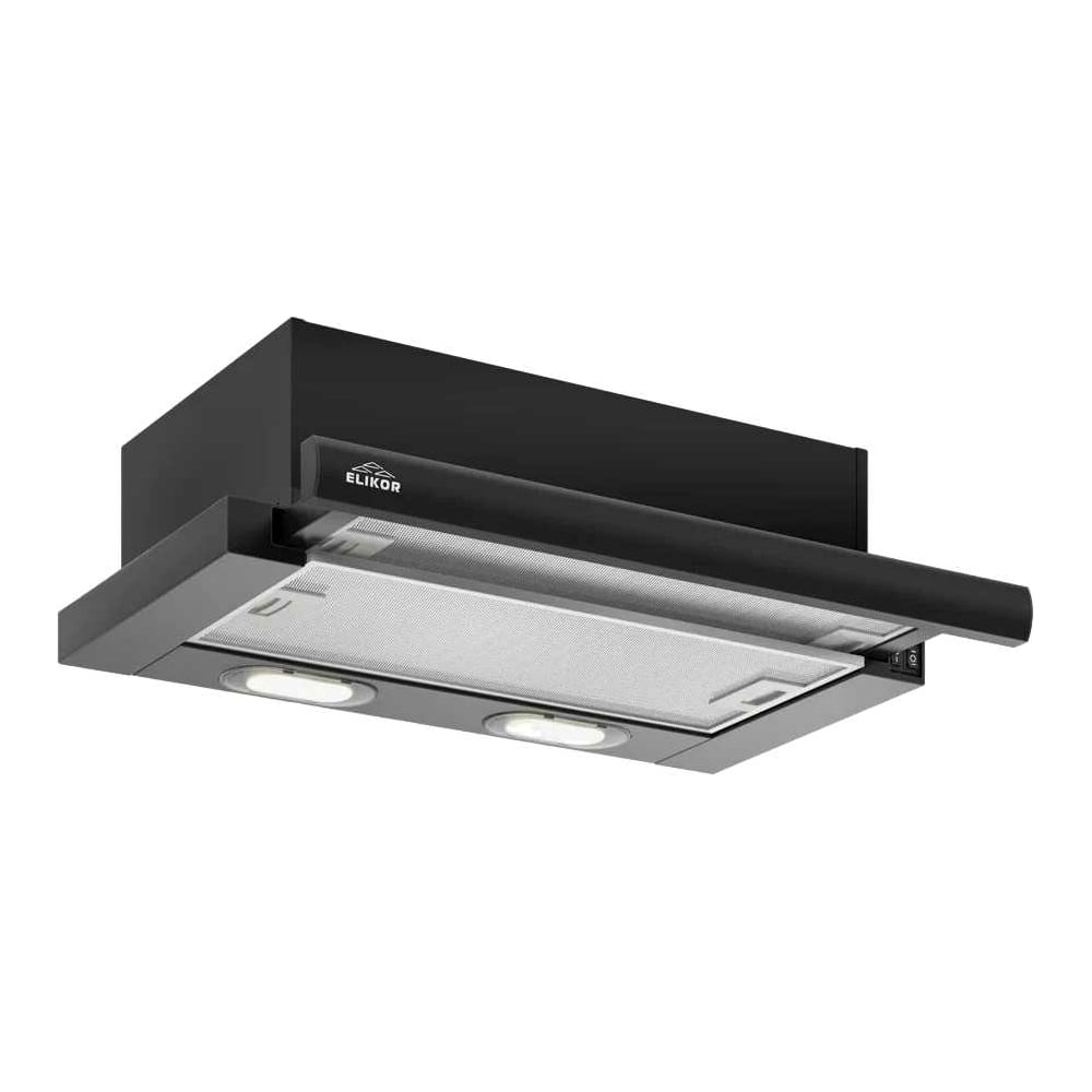 Кухонная вытяжка ELIKOR Интегра 50П-400-В2Л_черный/черн 840538 ...