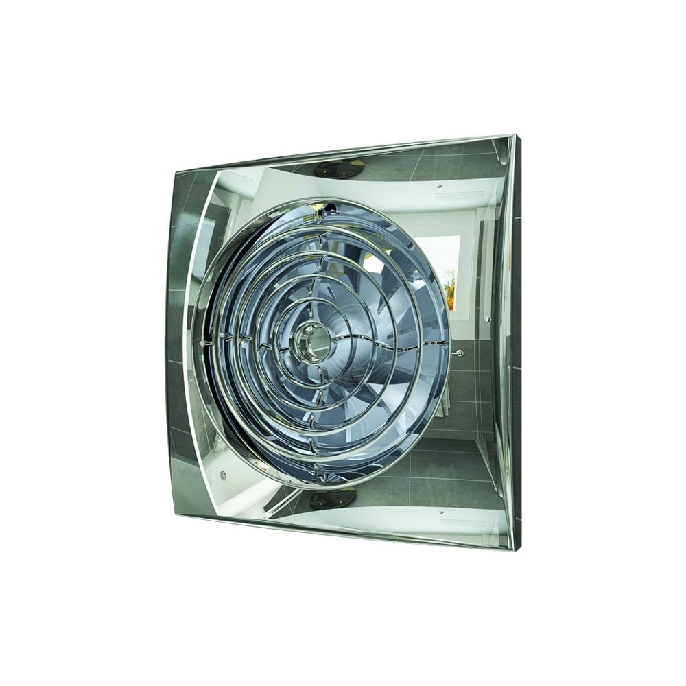 Осевой вытяжной вентилятор с обратным клапаном ERA AURA 5C Chrome D 125 ...