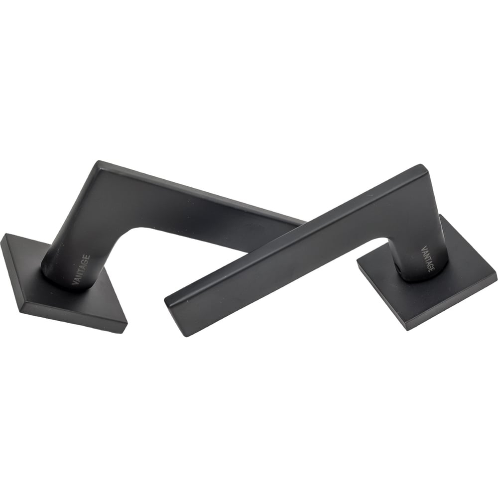 Дверные ручки Вантаж алюминиевые, черный черный V89BL-2 SL - выгодная цена, отзывы ...