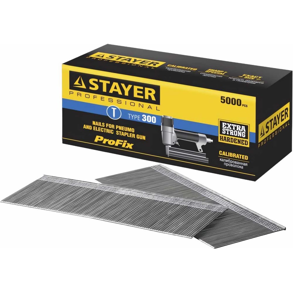 Гвозди особотвердые тип 300 PROFESSIONAL (5000 шт; 40 мм) STAYER 31530 ...