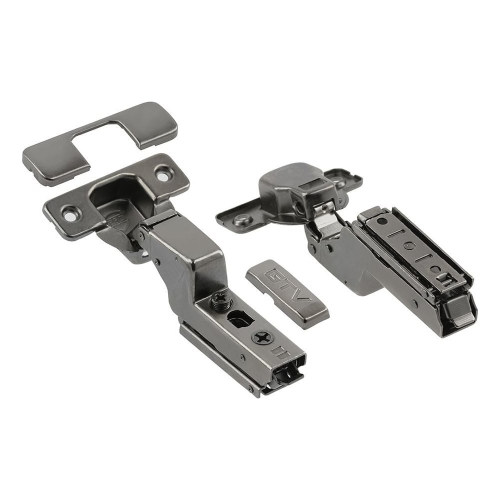 Петля GTV SOLID PRO внутренняя, самозакрывающаяся, регулировка в 3 плоскостях, с ответной ...