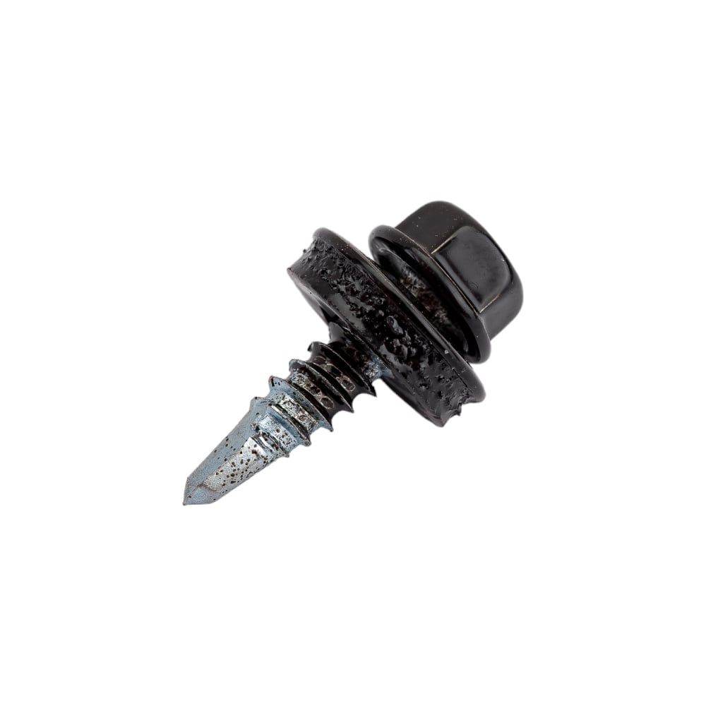 Кровельный саморез Daxmer 4,8х19 RAL 9005 сверло №2, 400 шт 00000311708 ...