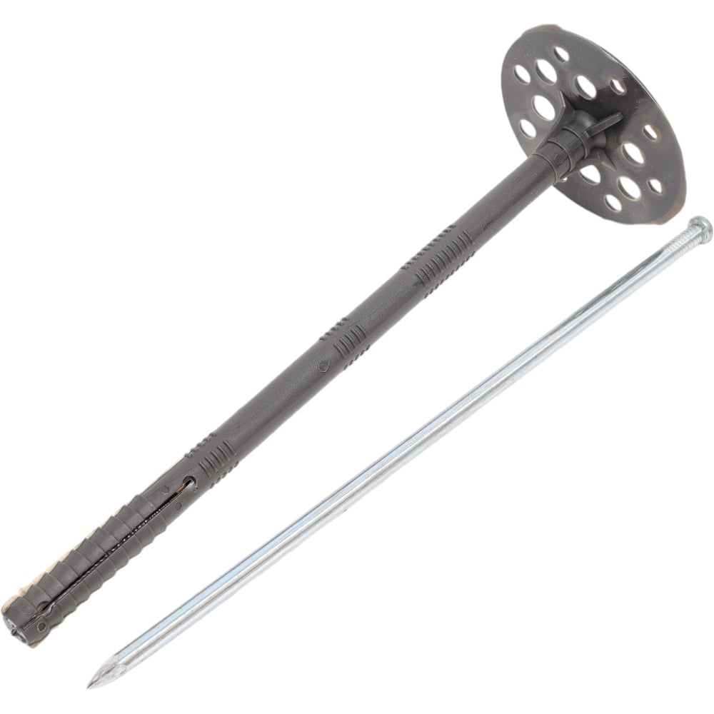 Дюбель для теплоизоляции с металлическим гвоздем INTERFIX ИЗМ 10х200 ...