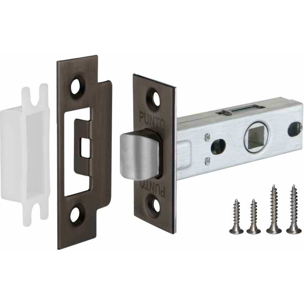 Врезная защелка PUNTO L45-8 GR графит 36935 - выгодная цена, отзывы ...