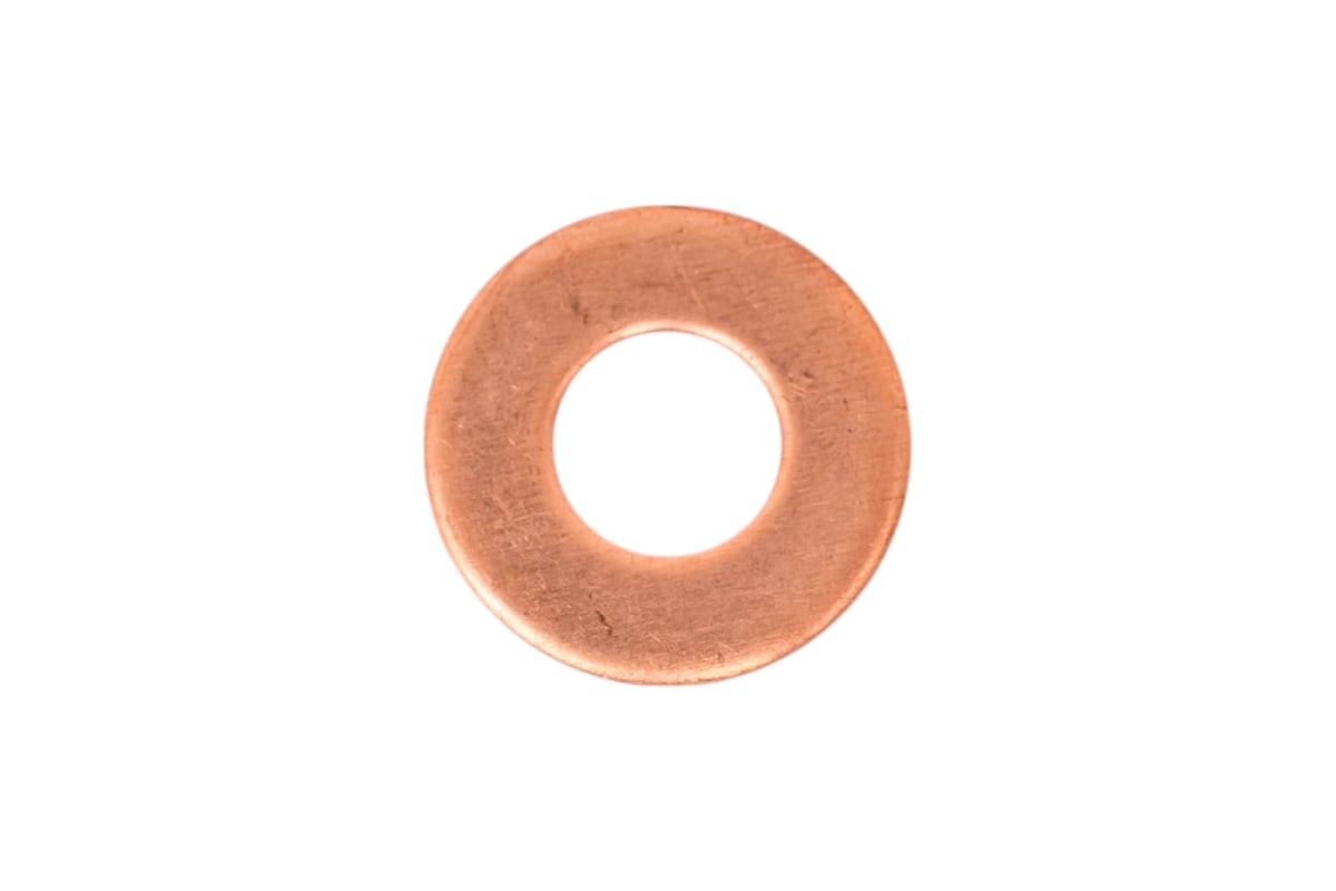 Медная шайба HIMPT 10 шт, 8x18x1.5 00-00017487 - выгодная цена, отзывы ...