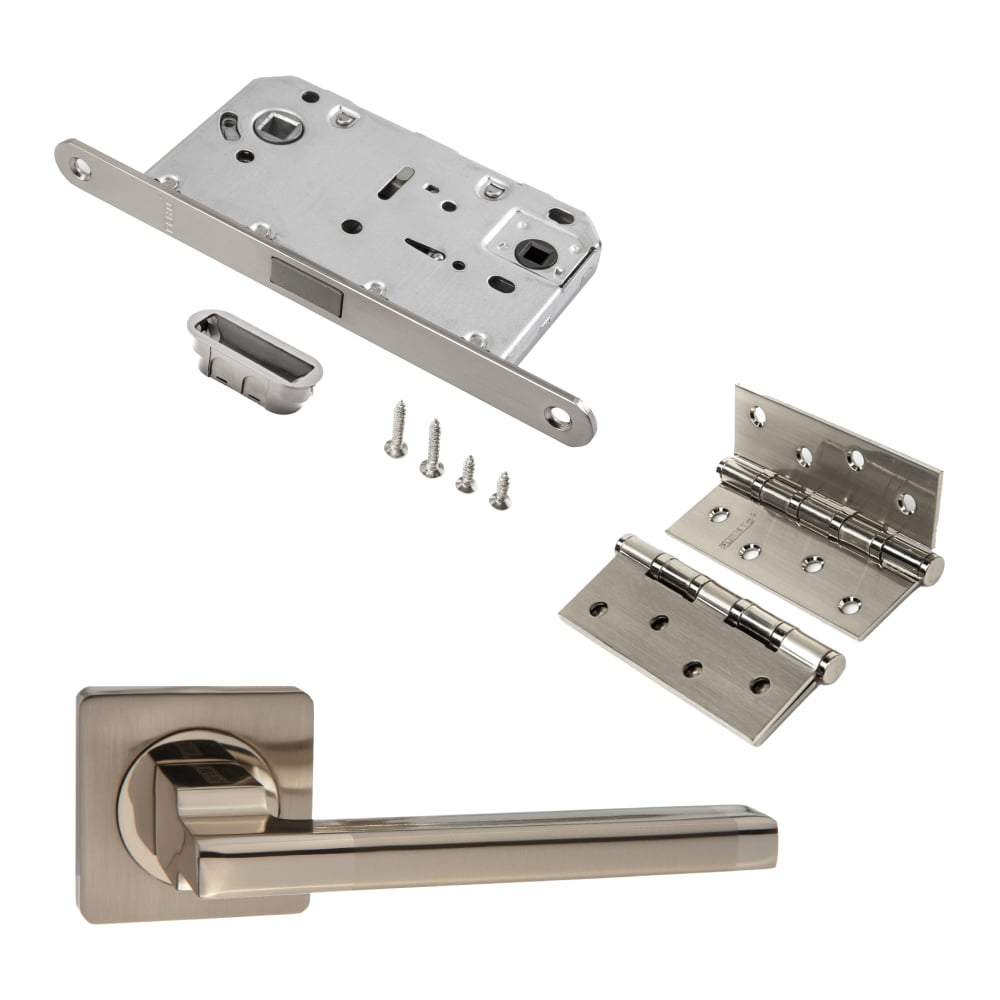 Комплект для межкомнатной двери PAULINIDOR 514-02, сантех. магнитная ...