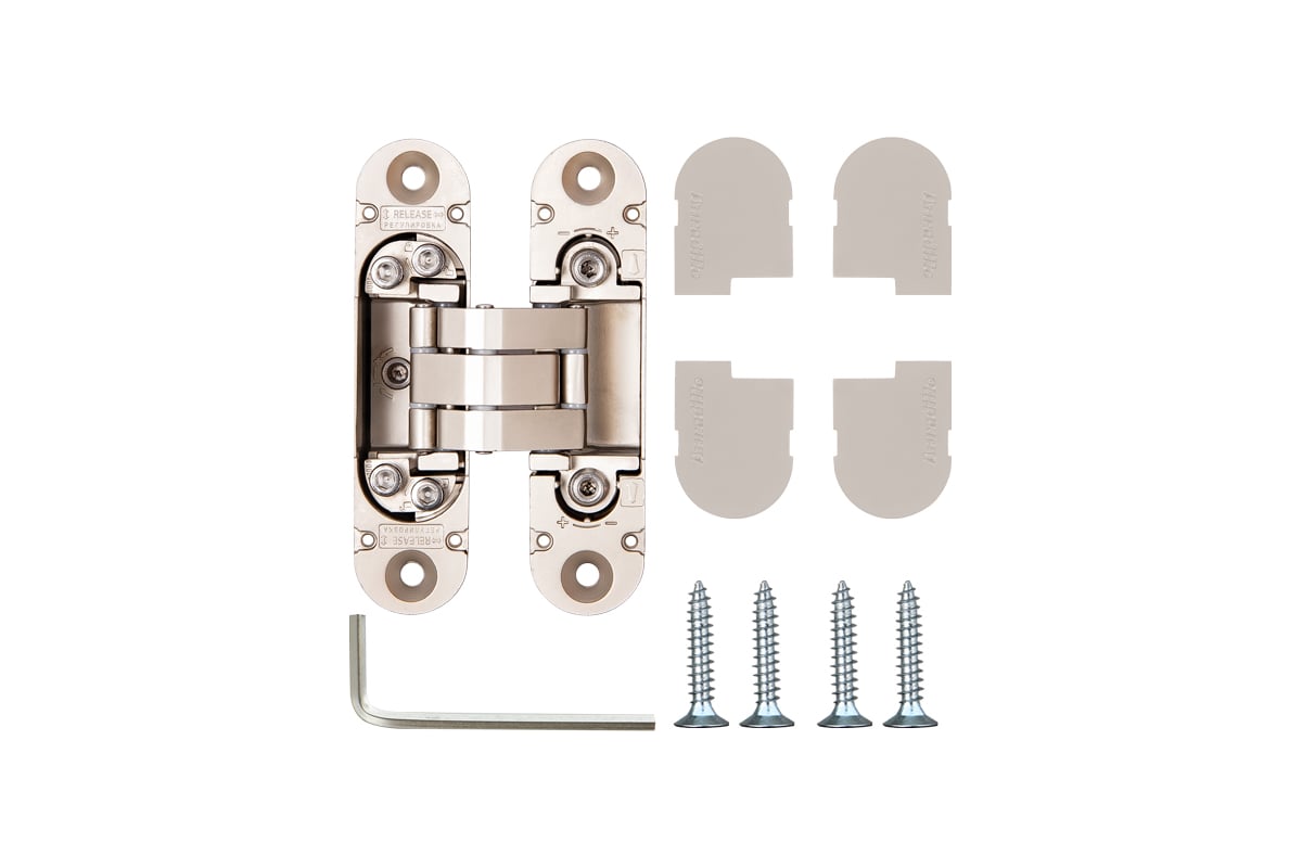 Петля скрытой установки с 3D-регулировкой ARMADILLO 9540UN3D SN Мат ...