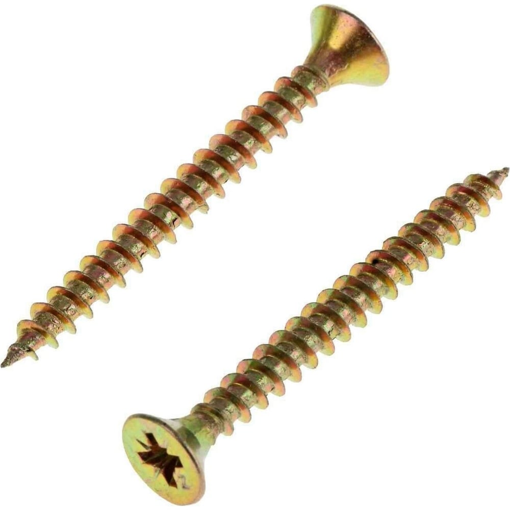 Универсальные шурупы Доброга 6x60 мм, желтый цинк, 1800 шт. ЦБ-00023590 ...