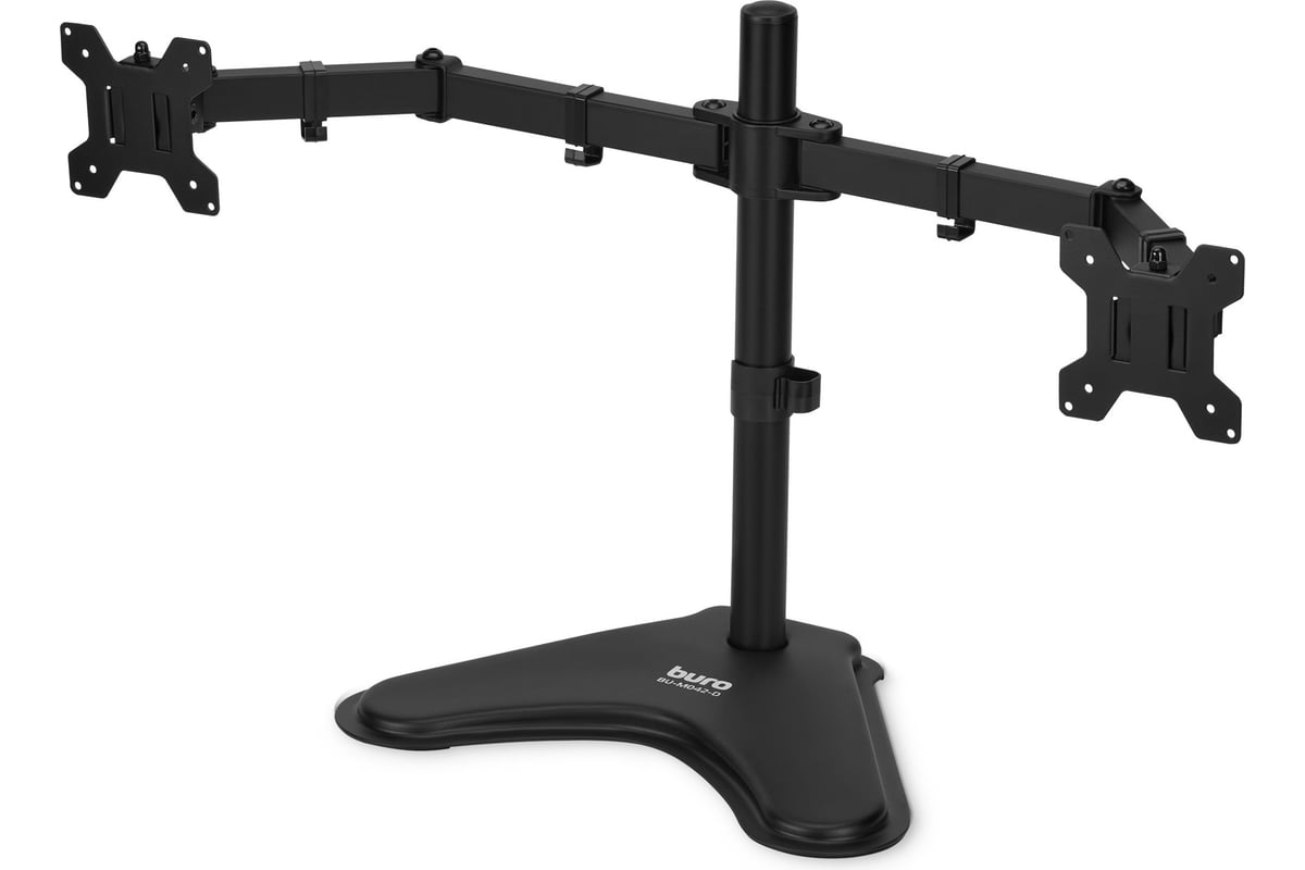 Кронштейн для мониторов ЖК BURO BU-M042-D черный, 17"-32", 16 кг ...