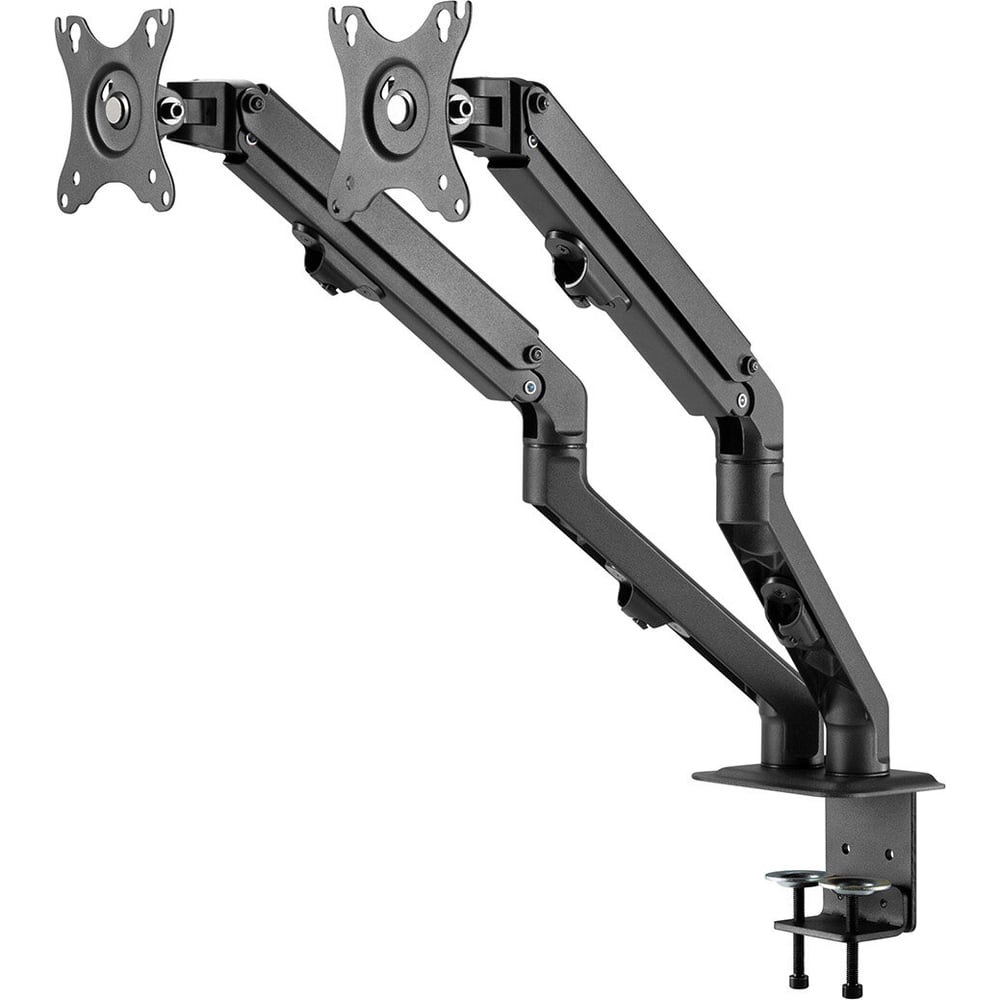 Кронштейн для двух мониторов SONNEN настольный Vesa 75x75, 100x100, 17 ...