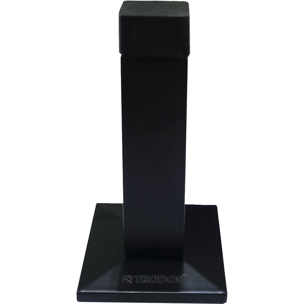 Упор дверной Trodos D75 L75, черный матовый, хедер 206092 - выгодная ...