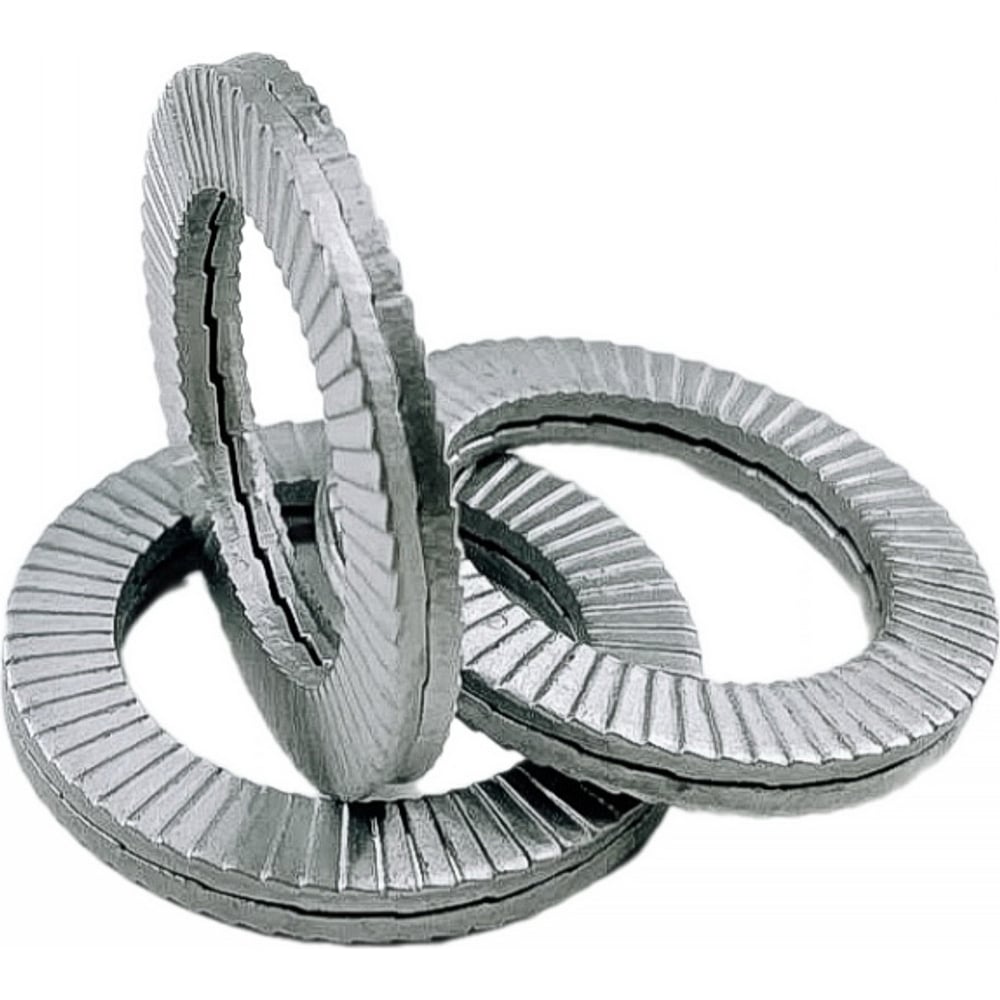 Шайба стопорная клиновая FIXIT DIN 25201, M6, Dacromet, в упаковке 20 ...