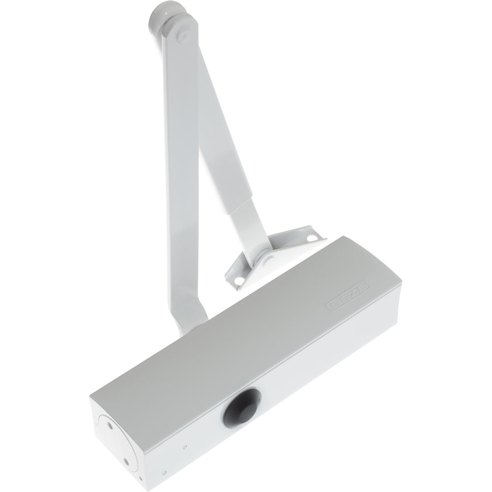 Доводчик GEZE TS1500 EN3/4 RAL9016 белый в комплекте с тягой 68672 ...