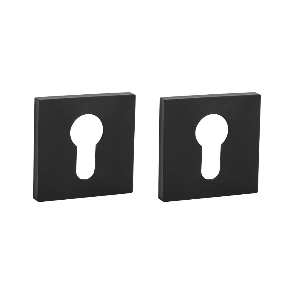 Накладка под цилиндр AJAX ET6.K.JS51 (ET JS) BL-24 черный 48265 ...