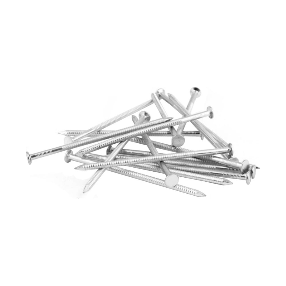 Гвозди ершеные Метизный двор оцинкованные, 3,1x80 мм, 1 кг ...