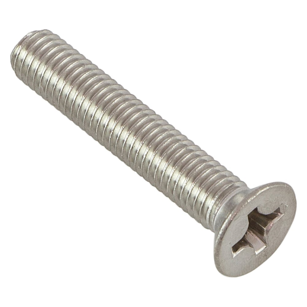 Винт METIZ-A2 DIN 965, M4x12 мм, А2, нержавеющий, с потайной головкой ...