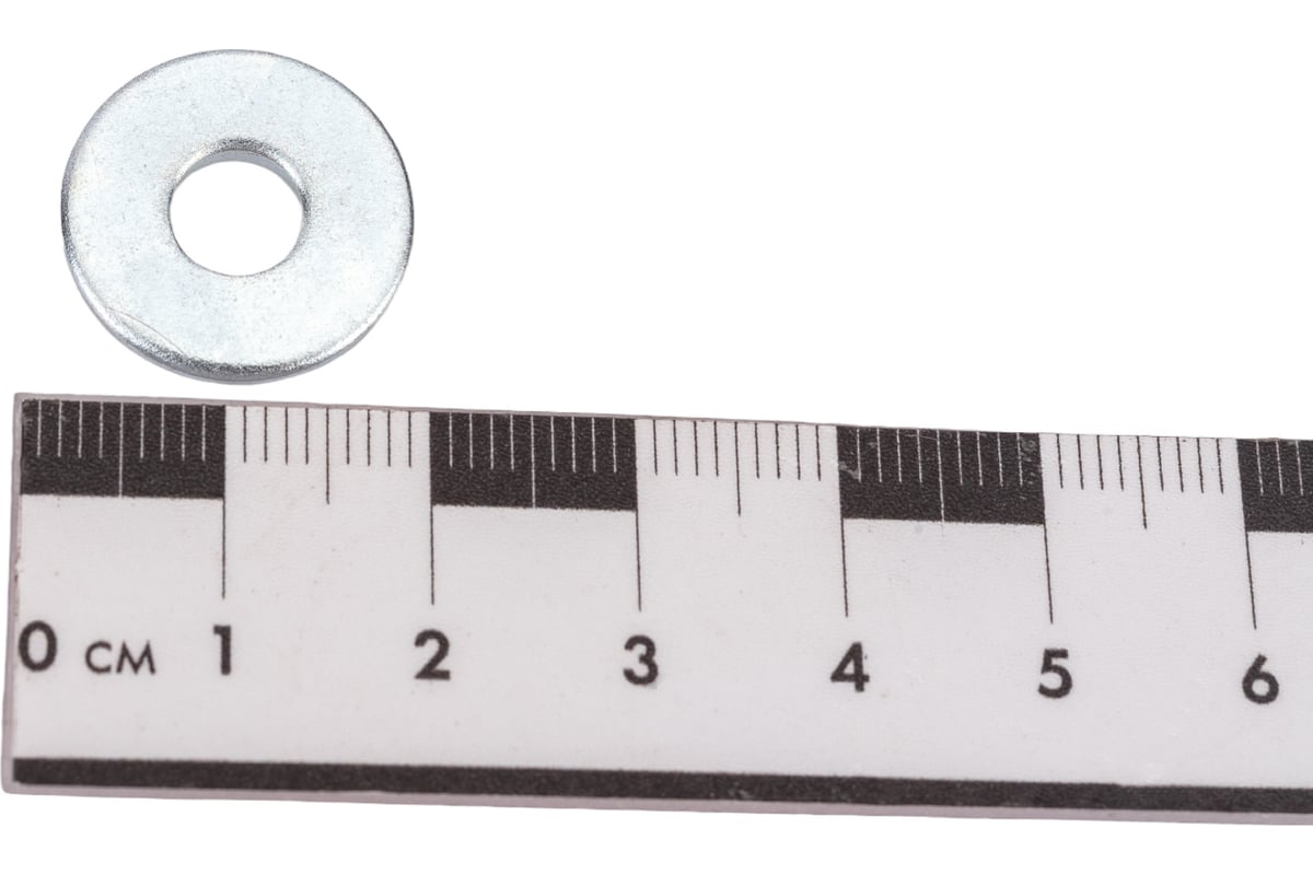 Шайбы МТК DIN 9021 увелич. оцинк. 1 кг (примерно 357 шт) 6 552000600 ...