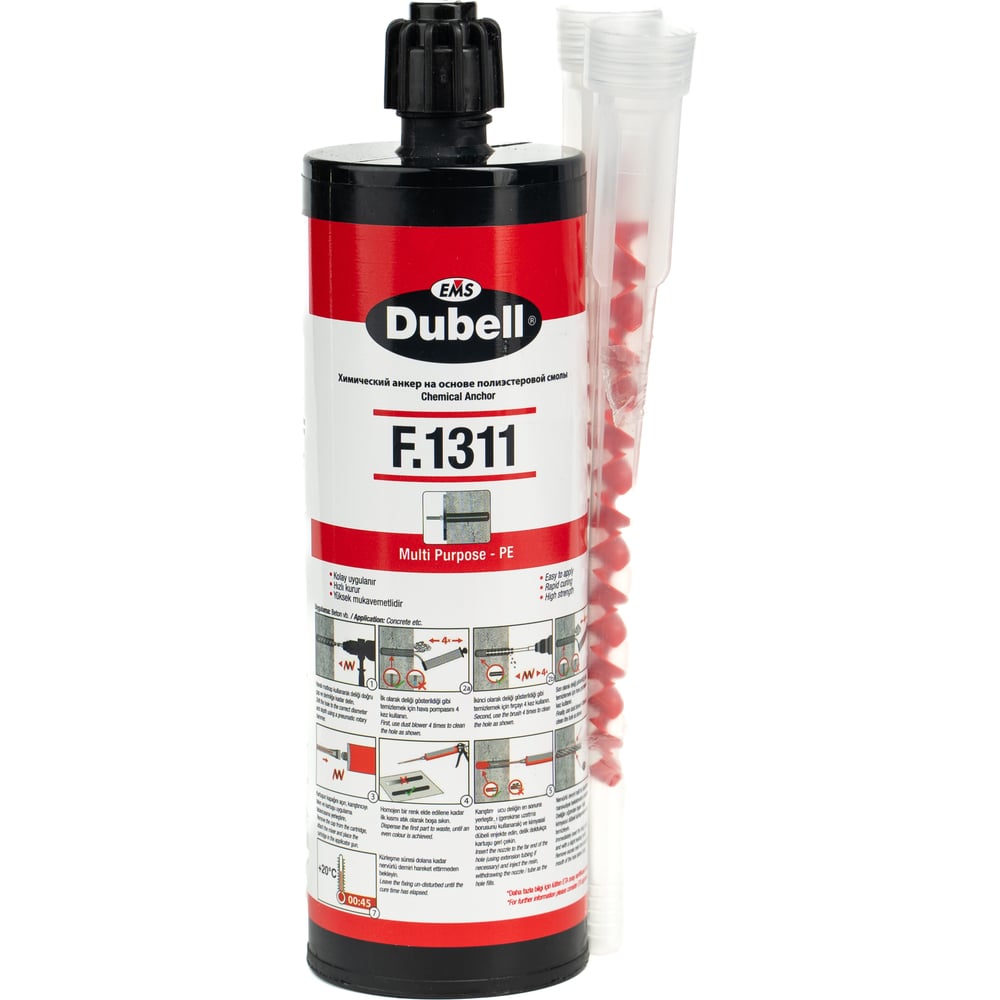 Купить Анкер химический EMS DUBELL PE 410 мл 9630270319 по цене от 1280 ...