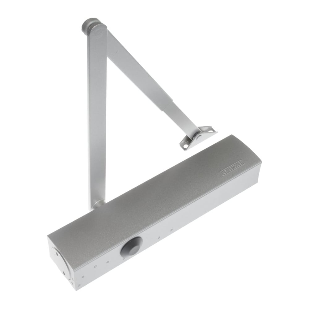 Доводчик GEZE TS2000 NV BC EN2-4/5 с тягой, серебристый 68991 - выгодная цена, отзывы ...