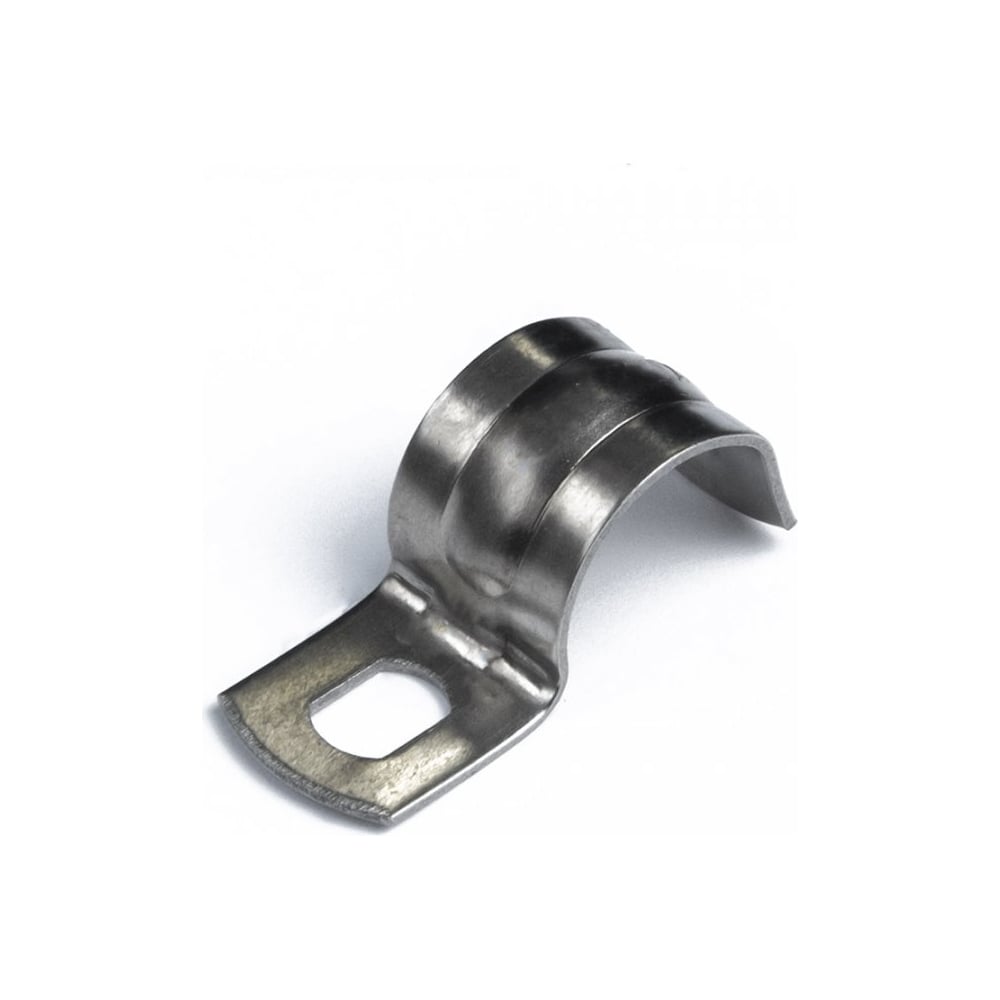 Скоба металлическая однолапковая Промрукав СМО(INOX) d10-11 мм, 20 шт ...