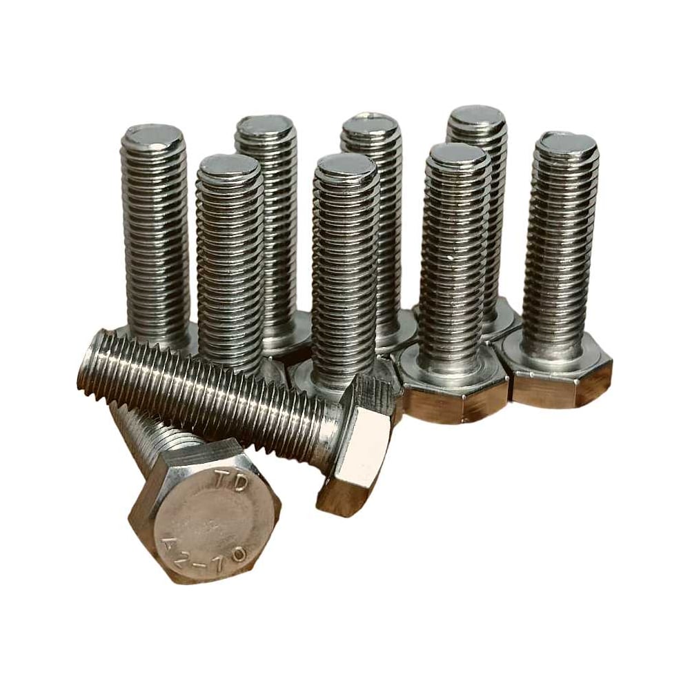 Болт нержавеющий 23 БОЛТА 8x35 мм DIN933 10шт АС1300803591N07 ...