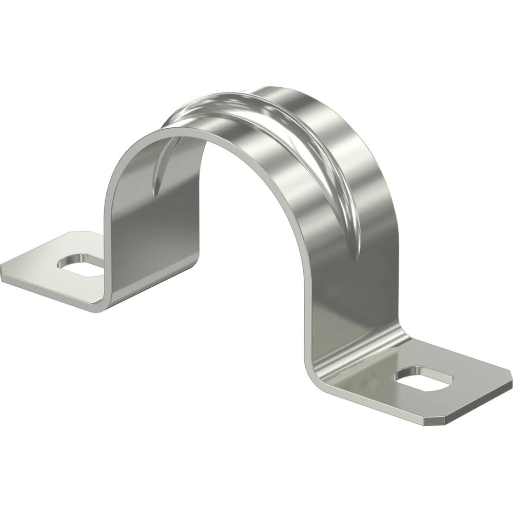 Крепежная скоба OBO Bettermann металлическая, двухлапковая 32 мм ...