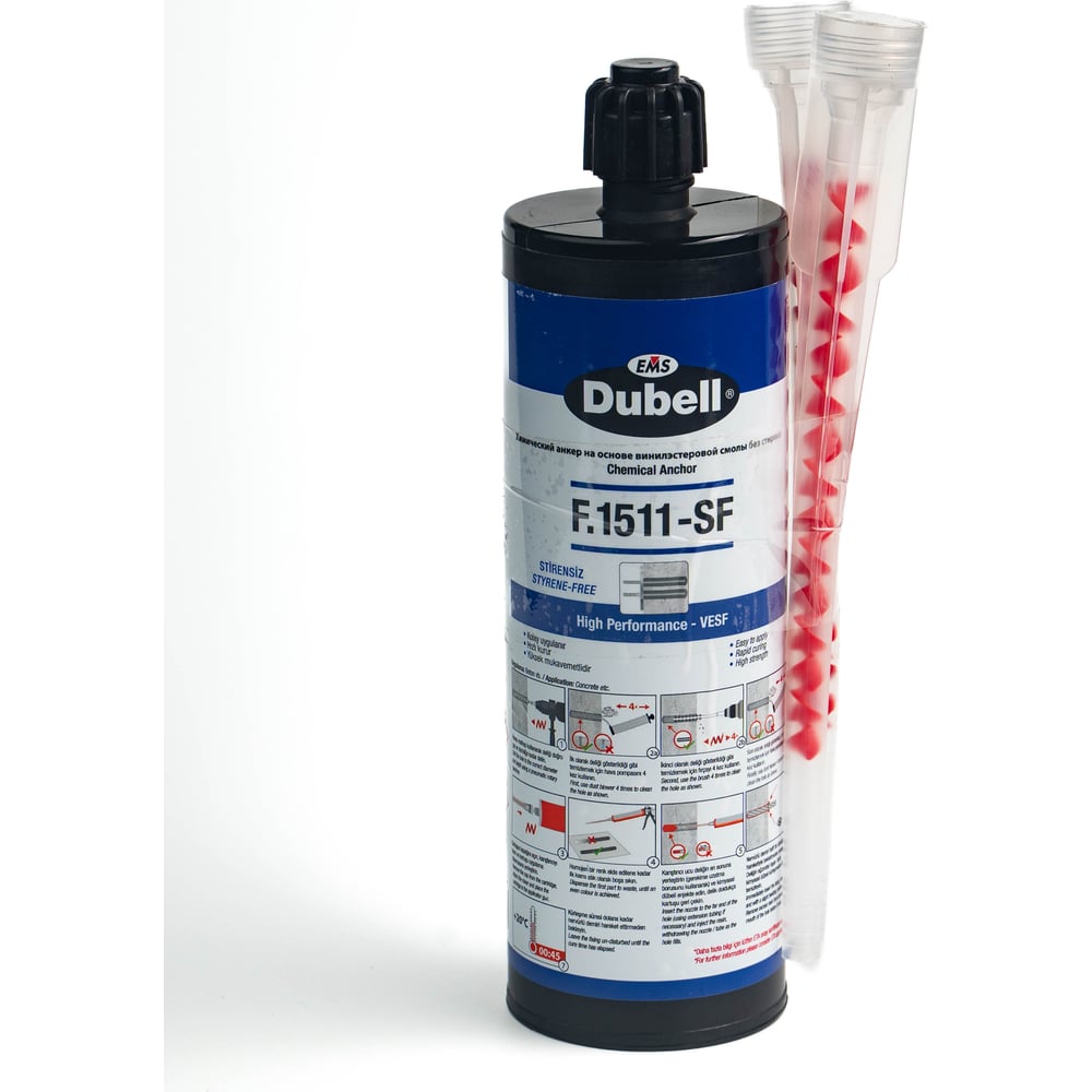 Купить Анкер химический EMS DUBELL F.1511-SF VESF 300 мл 9630270328 по ...