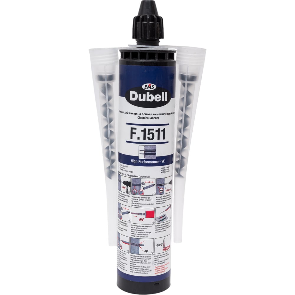 Купить Анкер химический EMS DUBELL F.1511 VE 300 ml 9630270326 по цене ...