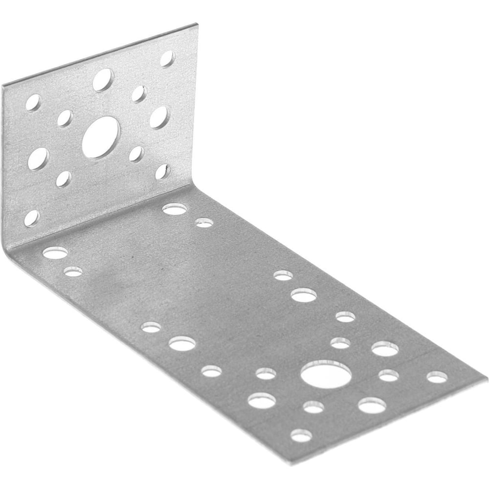 Крепежный асимметричный уголок TUNDRA krep, 130х50х65х2 мм 2532012 ...