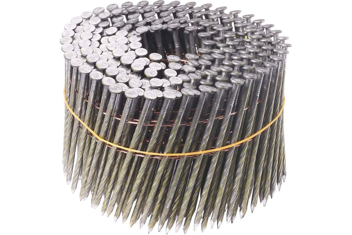 Барабанный гвоздь MAINPACK 2,8/90 мм винтовая накатка MP-650950 ...