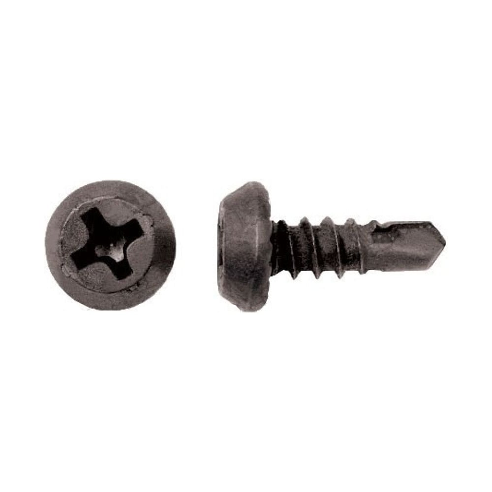 Саморез STARFIX 3.5x9.5 мм, для лист. металла, фосфат, со сверлом, 1000 ...