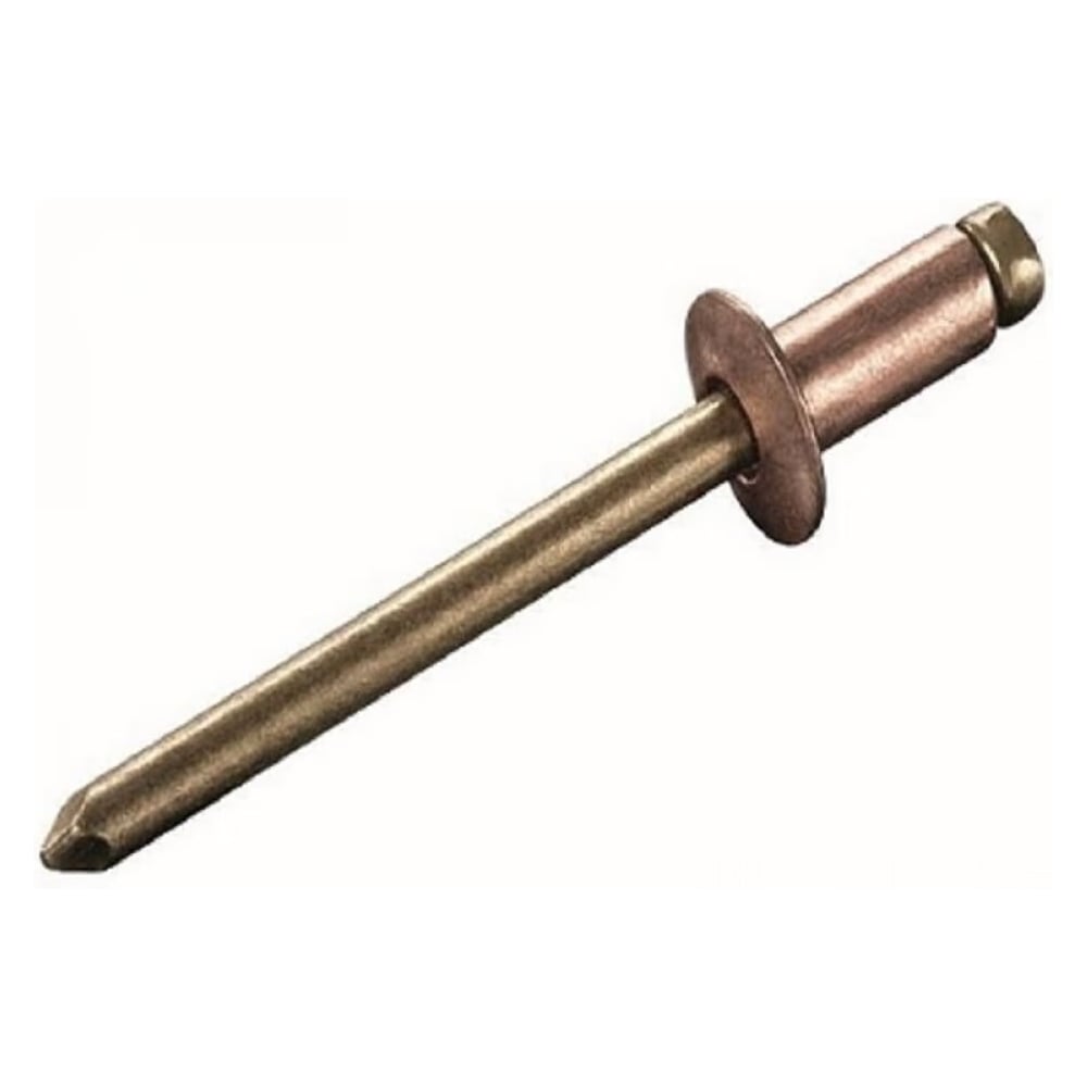 Заклепка ОПМ ISO 16582 тяговая, d3,0x4 Cu/Br, с плоской головкой, 500 ...