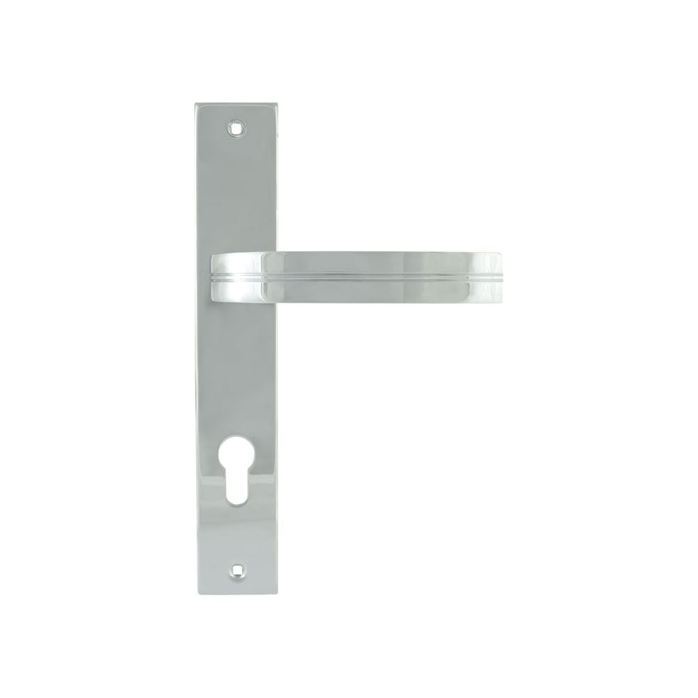 Дверная ручка на планке НОРА-М N106-85 мм хром 16188 - выгодная цена ...