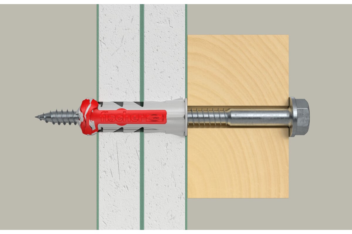 Дюбель Fischer DUOPOWER 10x50 ШУР_4ШТ 534999 - выгодная цена, отзывы ...