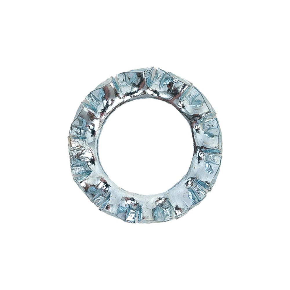 Стопорная шайба ЦКИ DIN 6798, тип A, М6 зубчатая, Ц 1000 шт 61253 ...