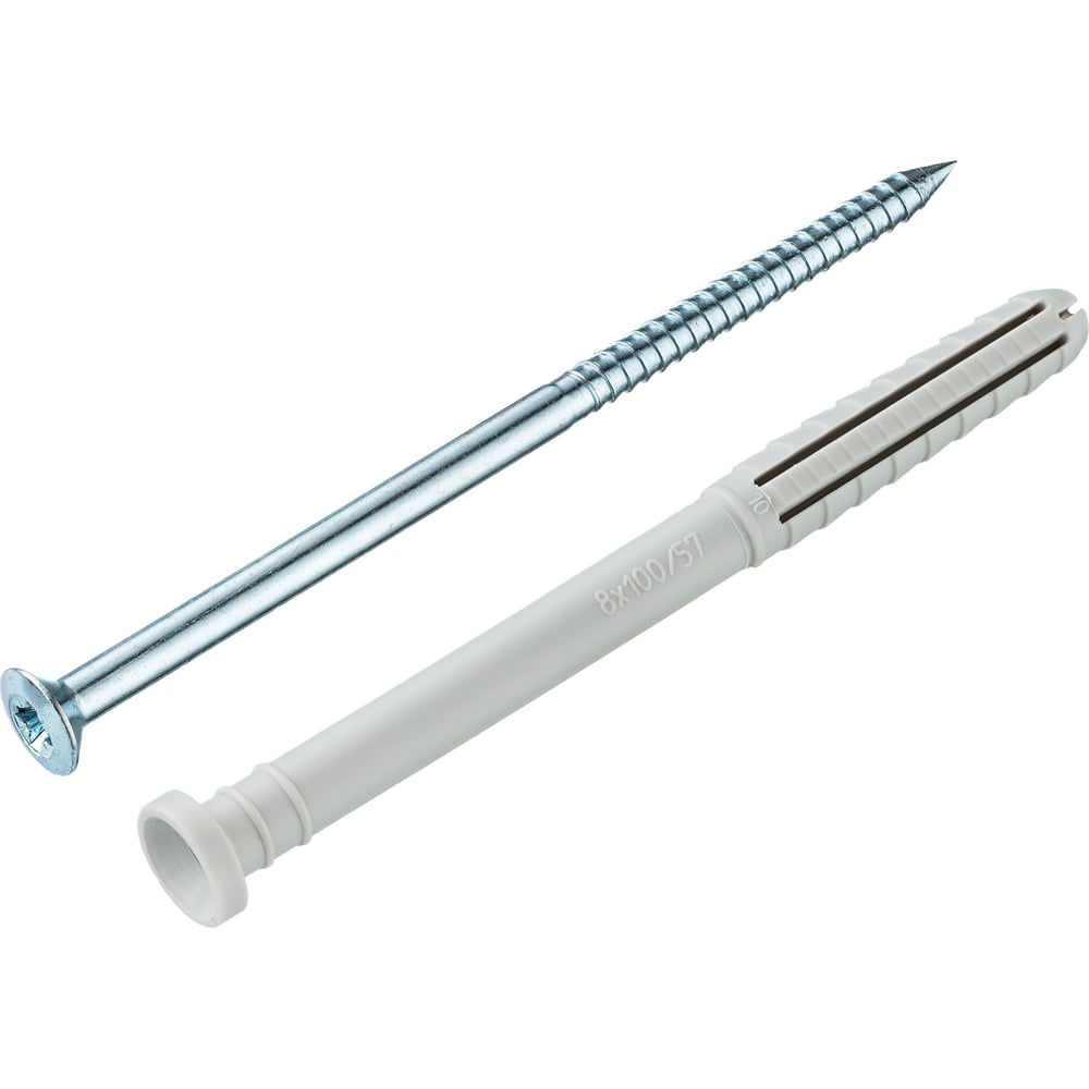 Дюбель-гвоздь Tecfi YZ цилиндр. манжета, нейлон, 8x100, 100 шт. пакет ...