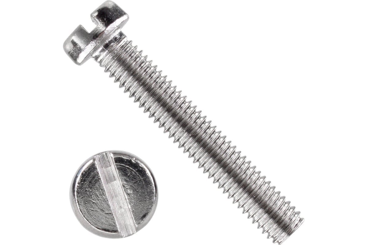 Винт Море-Метизов DIN 84 А2 M4x40 мм, 25 шт. VINT84A2M44025M - выгодная ...