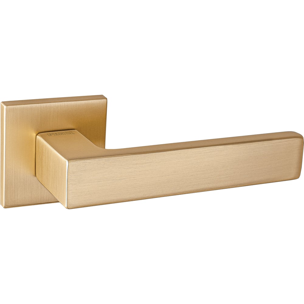 Ручка дверная Ренц "Корсико", золото матовое сатинированное INDH 323-03 ...