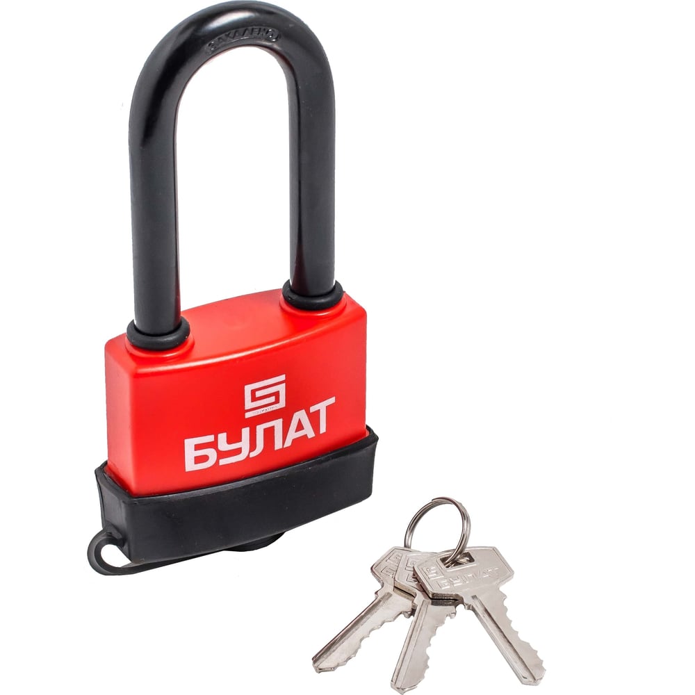 Навесной всепогодный замок БУЛАТ ВС 1-П67-01 ПЛ d=12 мм 13329 ...