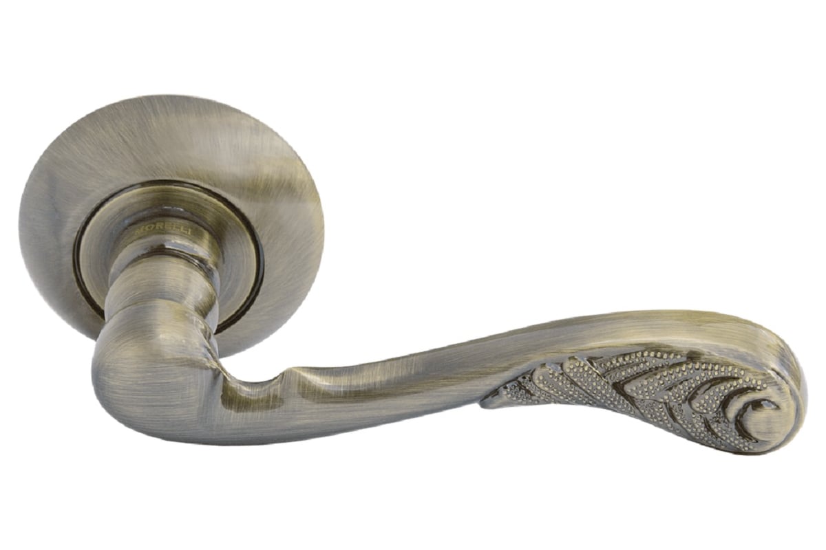 Дверная ручка MORELLI "Антик" MH-08 AB, цвет - бронза 9008236 ...