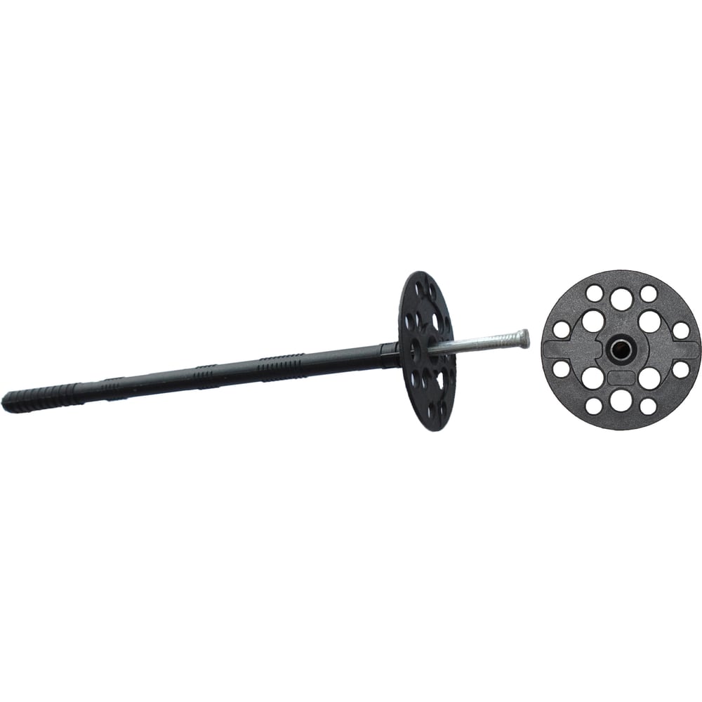 Дюбель для теплоизоляции с металлическим гвоздем INTERFIX ИЗМ 10x200 ...