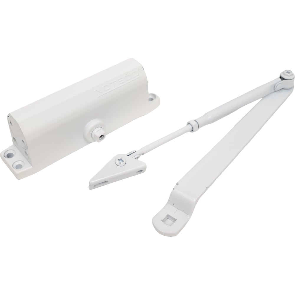 Доводчик NOTEDO DC-090 лёгкий характер белый 05447 - выгодная цена, отзывы, характеристики, фото ...