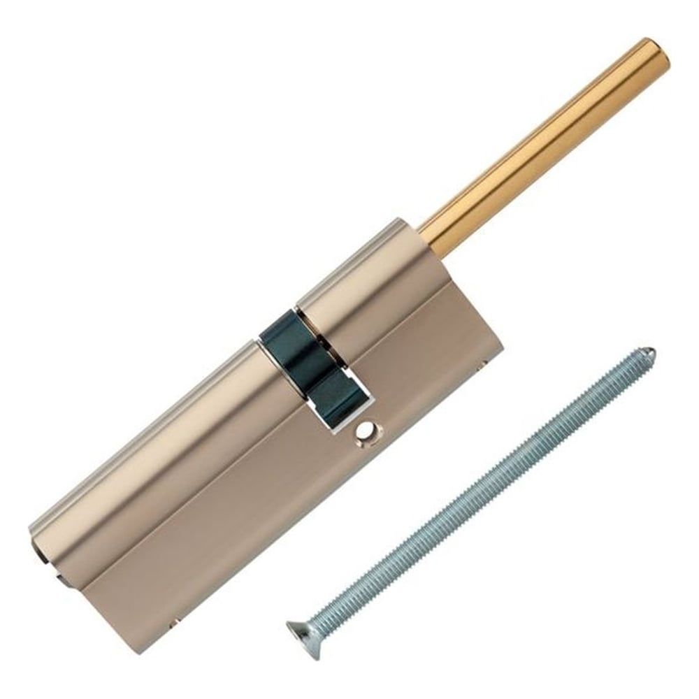 Цилиндровый механизм ABUS X12R491-27 ключ/шток 70-30 (100 мм) NI (5 key ...