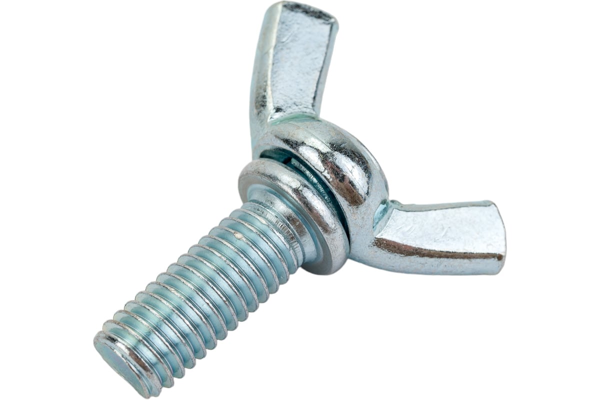 Барашковый винт ZAMETAL М8x20, DIN 316, оц., уп. 100 шт. ZA102071 ...