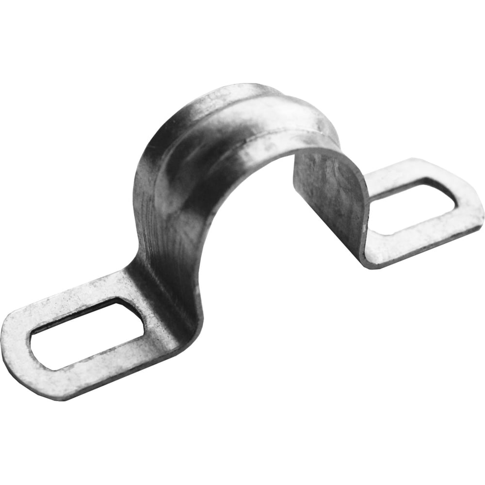 Скоба Урал ПАК металл., 2-х лапковая, d19-20 мм, под анкер-клин, 100 шт ...