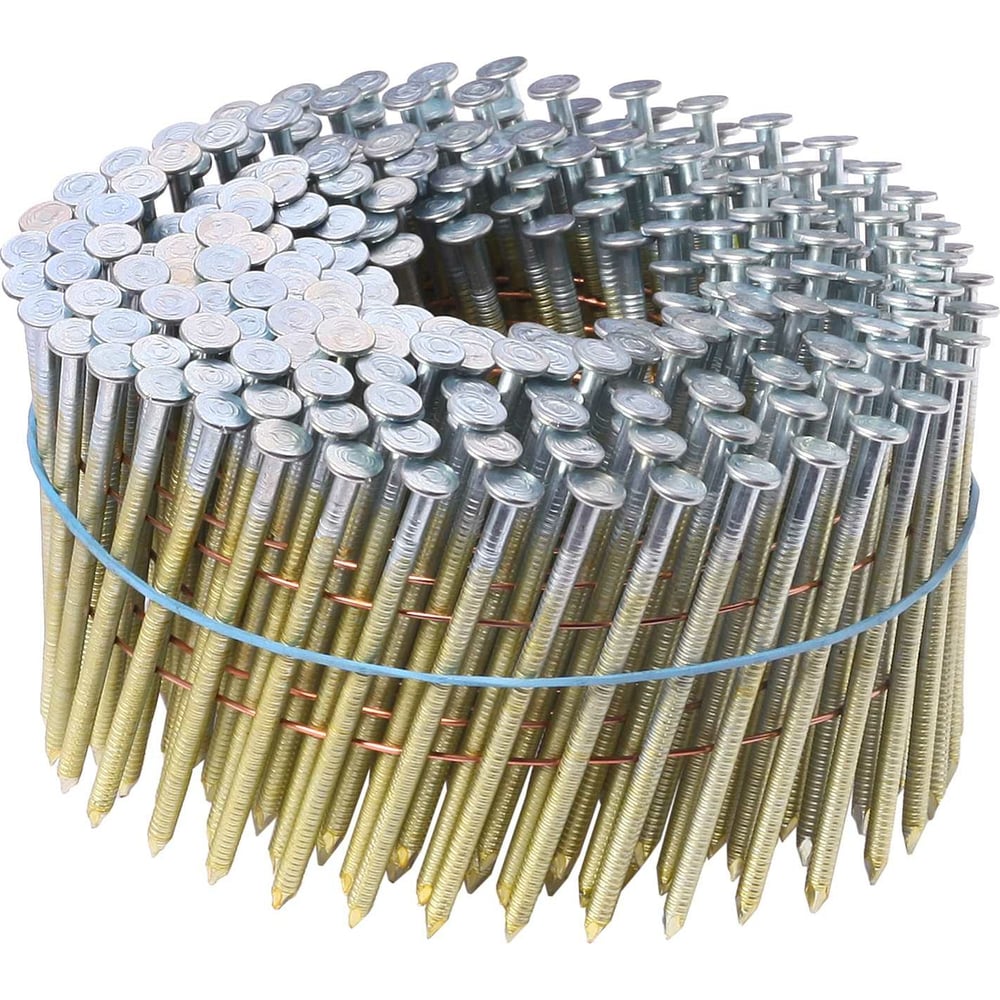 Барабанный гвоздь MAINPACK 2,5/65 мм, кольцевая накатка, цинк МР-651339 ...