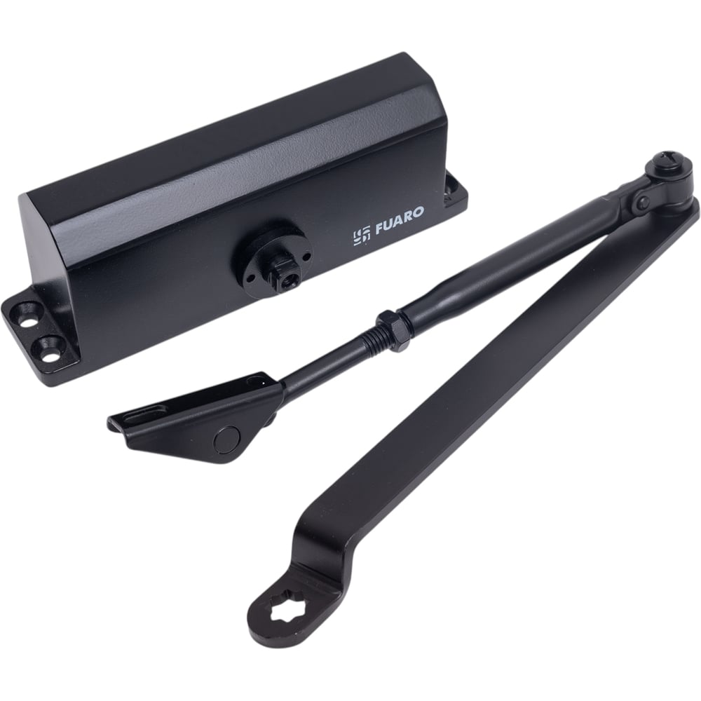 Дверной доводчик Fuaro DC-204 BL до 85 кг, черный 43913 - выгодная цена, отзывы, характеристики ...