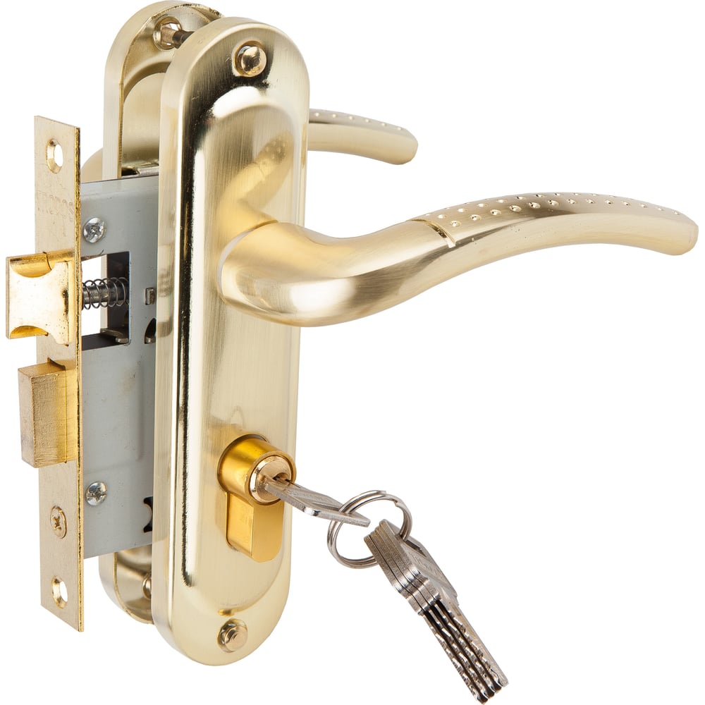 Врезной замок Trodos 50/106-ЦМ70 SB золото мат 202047 - выгодная цена ...